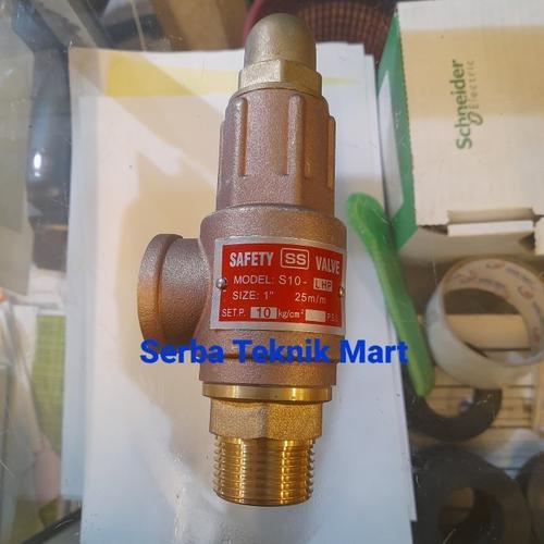 Jual Safety Relief Valve Kuningan 2" Inch DN 50 Bronze 10 Bar - Jakarta ...