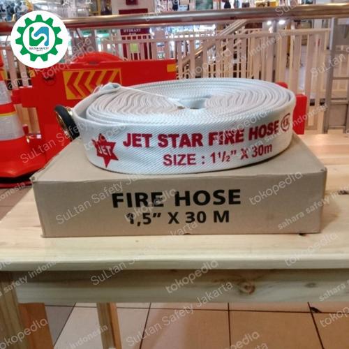 Jual Fire Hose Hydrant Selang Pemadam Jet Star Canvas 1,5" x 30 Meter - Jakarta Barat - SuLtan ...