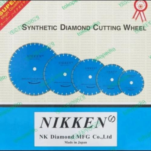 Jual NIKKEN Diamond wheel cutting 24"/ mata potong belah beton aspal ...