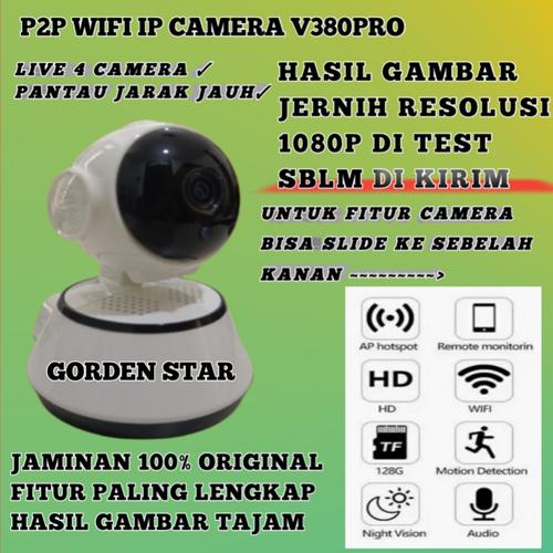 Promo IP Camera cctv V380 Pro wireless Full HD 5MP - Hanya CCTV ...