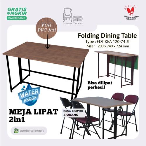 Jual Folding Dining Table Meja Belajar Lipat Meja Kerja Kantor FDT KEA 120 - Kota Palembang ...