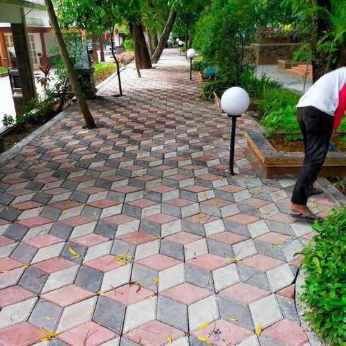 Jual Paving block 3D press hidrolik k300 / paving block / conblock ...