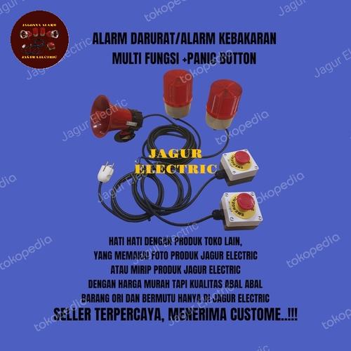 Jual ALARM DARURAT/ALARM KEBAKARAN MODEL TOA +2 LAMPU ROTARY + 2 TOMBOL ...