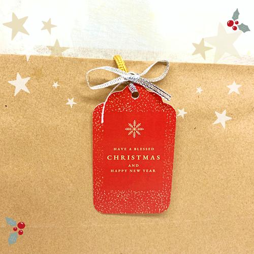 Jual Gift Tag / Hang Tag / Kartu Ucapan Hampers Parcel Kado Merry ...