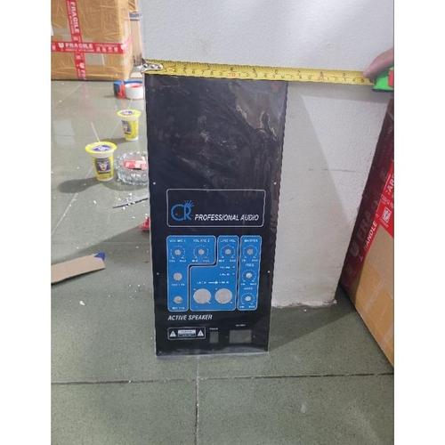 Jual PANEL SPEAKER AKTIF 16 X 38 KIT PLAT SPEAKER AKTIF POWER AMPLIFIER ...