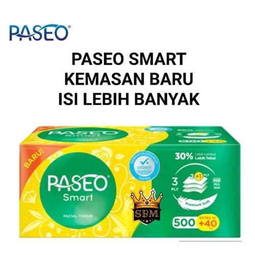 Promo SBM ~ Tissue Paseo Smart 3 Ply isi 540 Sheets / Tisu Wajah Facial ...