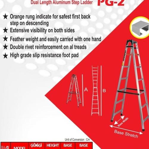Jual Ready TANGGA LIPAT ALUMUNIUM 1,5 METER TALUX PG2 - Jakarta Pusat ...