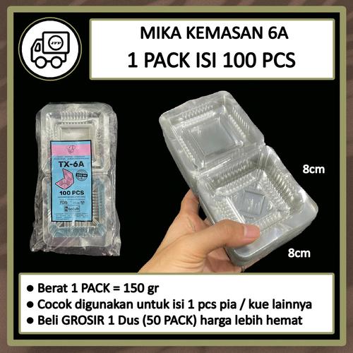 Jual Mika 6A Plastik Kemasan Makanan Kue isi 100 pcs - Jakarta Barat ...