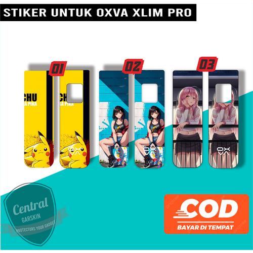 Jual Sticker Garskin Skin OXVA XLIM PRO depan belakang pika - 01 - Kab ...