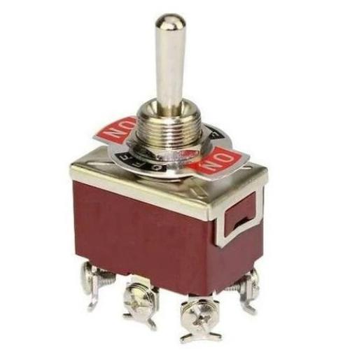 Jual Saklar MOMENTARY Toggle 6 pin Toggle SPRING Switch 6 Kaki ON OFF ...