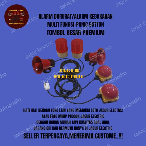 Jual ALARM DARURAT/KEBAKARAN MODEL 2 TOA +2 LAMPU ROTARY + 2 TOMBOL ...