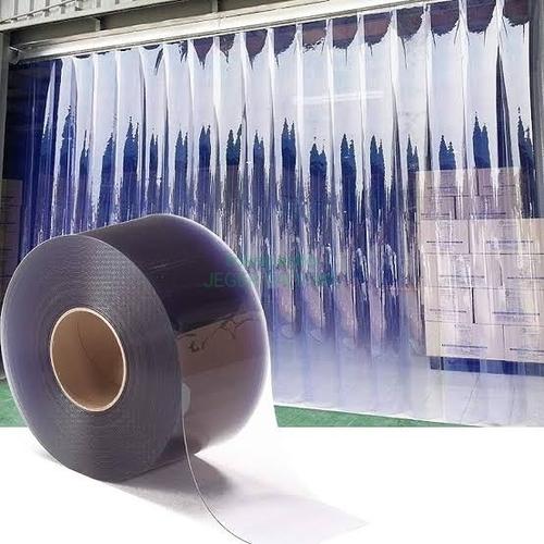 Jual tirai plastik pvc curtain clear transparan tebal 3mm x 30cm x 50m ...