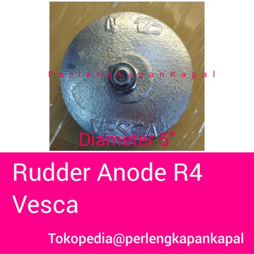 Jual Zinc Rudder Anode R4 Vesca / anti karat serabi/Anti karat As Kapal ...
