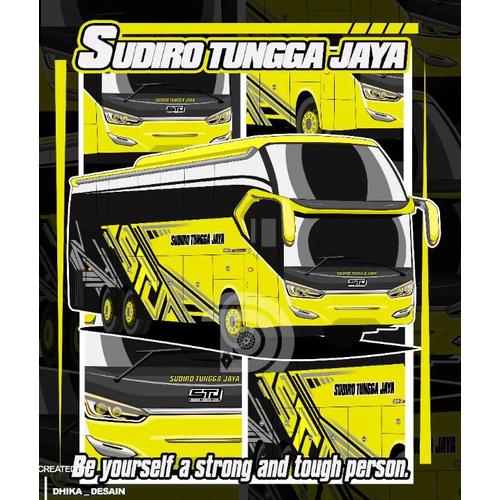 Jual Stiker Bus Mania Bus Artis Sudiro Tunggal Jaya Laser Sticker ...