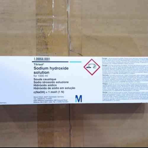Jual MERCK 1.09956.0001 Titrisol Sodium Hydroxide Solution for 1000 ml ...