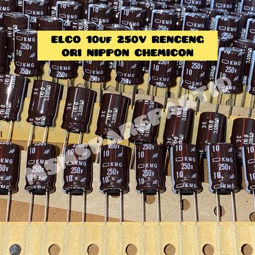 Jual ELCO 10uf 250V RENCENG ORI NIPPON CHEMICON - Kota Bekasi - MSM ...