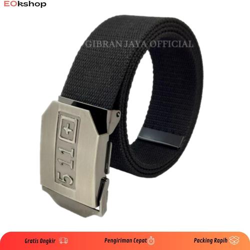 Jual Ikat Pinggang Canvas Tactical 511 Model Jepit Sabuk Gesper Pria ...