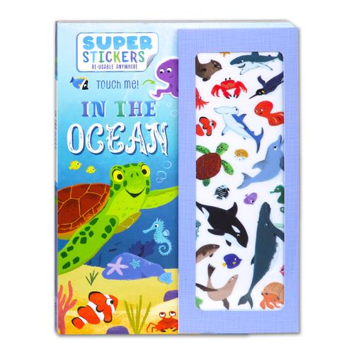 Jual Ocean Super Stickers Book buku stiker copot tempel tema hewan laut ...