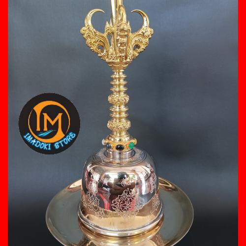 Jual GENTA BALI premium / GENTA DEWATA NAWA SANGA / BAJRA GENTA 8 cm ...