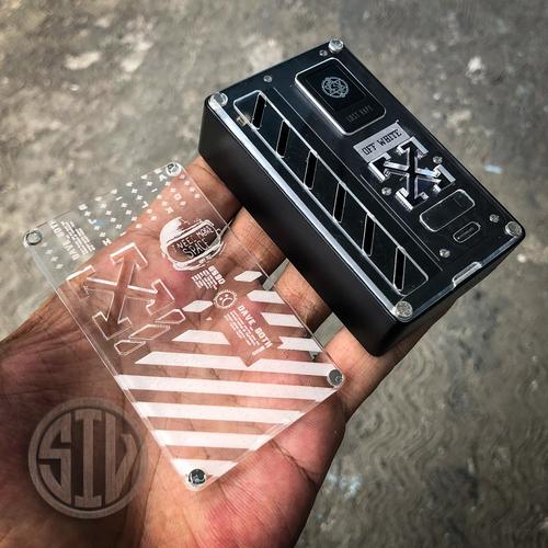 Jual Panel Acrylic Clear Centaurus b80 Motif Offwhite Space - Kota ...