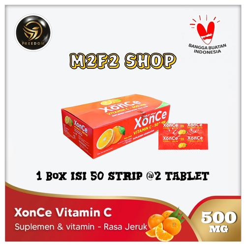 Jual Xonce Vitamin C Suplement Kesehatan Tablet Hisap - 500 mg (1 Box) - Jakarta Pusat - M2F2 ...