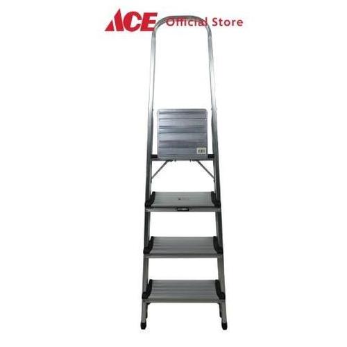 Jual Ready Ace - Krisbow Tangga Lipat Aluminium 4 Wide Step - Jakarta ...