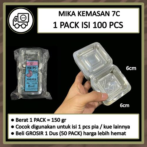 Jual Mika 7C Plastik Kemasan Makanan Kue isi 100 pcs - Jakarta Barat ...