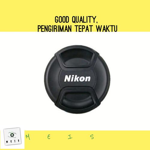 Jual Tutup Depan Lensa Kit Nikon AF-P 18-55mm Size 55mm - Lens Cap ...