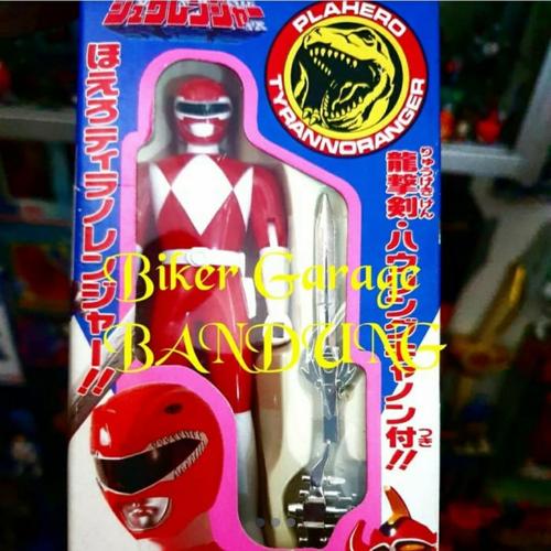 Jual sepaket figure red sentai power ranger ori rare vintage goggle v ...