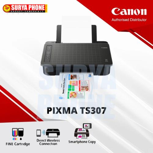 Promo CANON PIXMA TS307 Wireless Single Function Inkjet Printer with ...