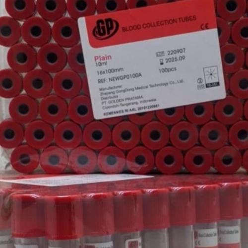 Jual tabung plain 10 ml gp vacutainer 10 ml tube - Jakarta Selatan - CV ...