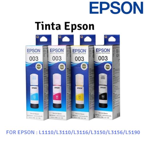 Jual Tinta Printer Epson T 003 / T003 Black/Cyan/Magenta/Yellow ...