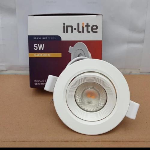 Jual slim downlight spotlight led inlite indc236 5w - 4000k - Jakarta ...