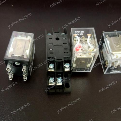 Jual set relay Omron my2n/my2 220vac - relay my2n 220v - Jakarta Barat ...
