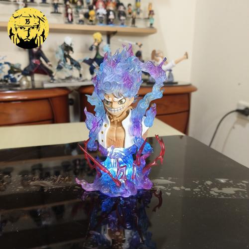 Jual (one piece) (box) action figure statue anime luffy gear 5 bust LED ...