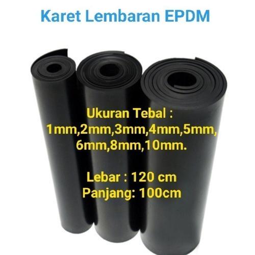 Jual Karet Lembaran EPDM 10mm x 120cm x 1mtr / Rubber Sheet EPDM ...