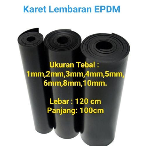 Jual Karet Lembaran EPDM 3mm x 120cm x 1mtr / Rubber Sheet EPDM ...