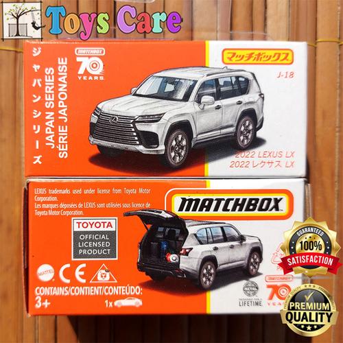 Jual MATCHBOX JAPAN SERIES 2022 LEXUS LX PUTIH - JEEP SUV OPEN HOOD ...