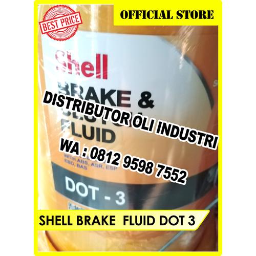 Jual SHELL BRAKE FLUID DOT 3 ( 20 Liter - Ready Stock ) - Kota ...
