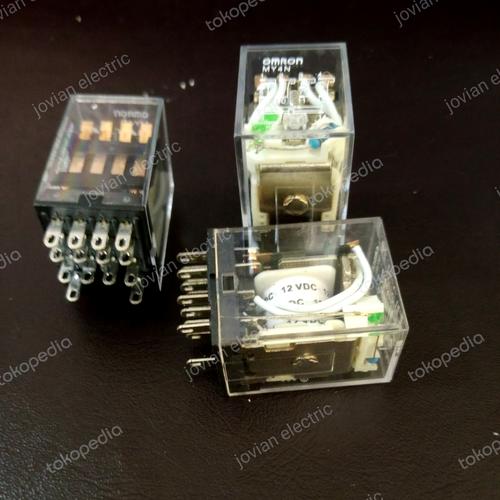 Jual relay Omron my4n/my4 12vdc 14pin - relay my4n 12v - Jakarta Barat ...
