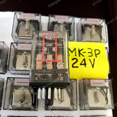 Promo relay Omron mk3p-i/mk3p 24vdc 10A 11pin original - Jakarta Barat ...