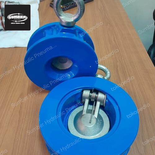 Jual WAFER CHECK VALVE SINGLE DOOR CAST IRON 3" INCH DN80 SINGLE DOR ...