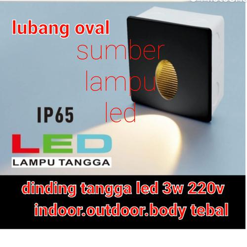 Jual lampu tanam tembok tangga led 3w 3 watt inwall step light 3watt 3 ...
