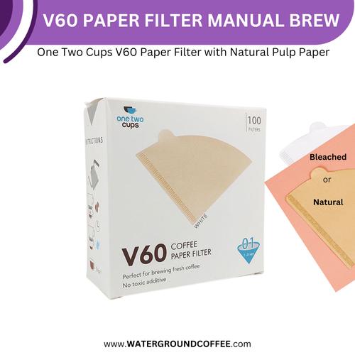 Promo Cafec Abaca Coffee Paper Filter 01 Kertas Saringan Kopi V60 Pour ...