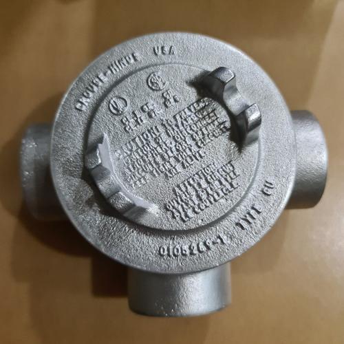Jual Crouse-Hinds Exproof GUAT57 Junction Box Cabang 3 1.5 NPT Conduit ...
