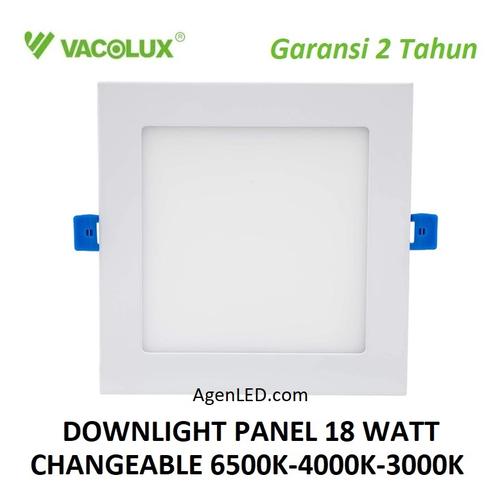 Promo VACOLUX Lampu Downlight LED Panel 18W Putih 18 w Watt Slim KOTAK ...