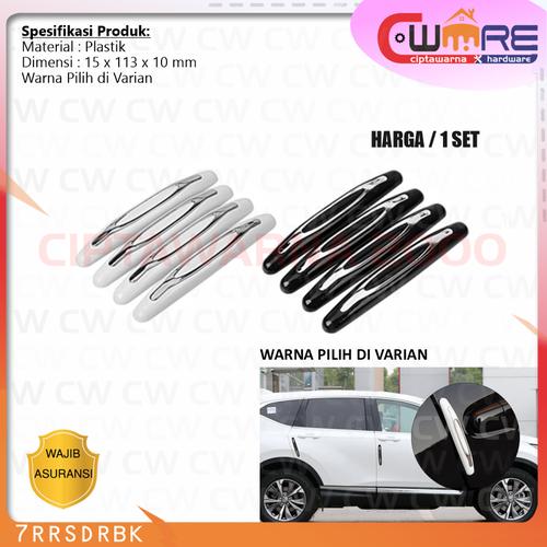 Jual Door Guard Pelindung Lecet Pintu Mobil Karet Spion Bumper Strip 4 ...