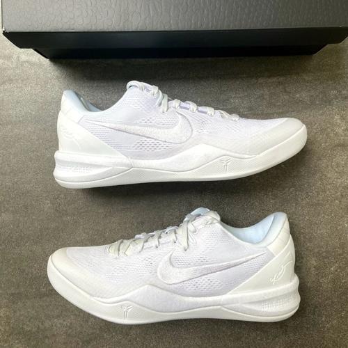 Jual Nike Kobe 8 Protro Halo || all triple white - Kab. Tangerang ...