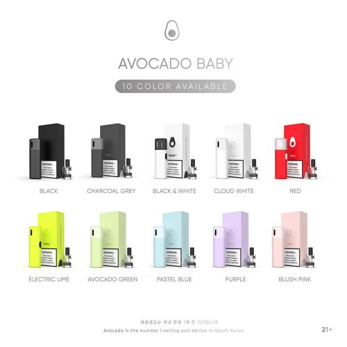 Jual Avocado Baby 22W 1100mAh Pod Kit Authentic by Avocado Vapor Korea ...