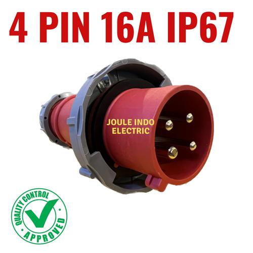 Jual Industrial Plug Socket IP67 FT-0142 / Colokan Genset 4 Pin 16 ...